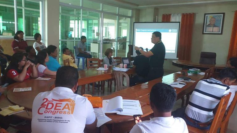 TESDA Programs in the Liga Ng mga Barangay (LNB) Meeting of LGU-Piat ...