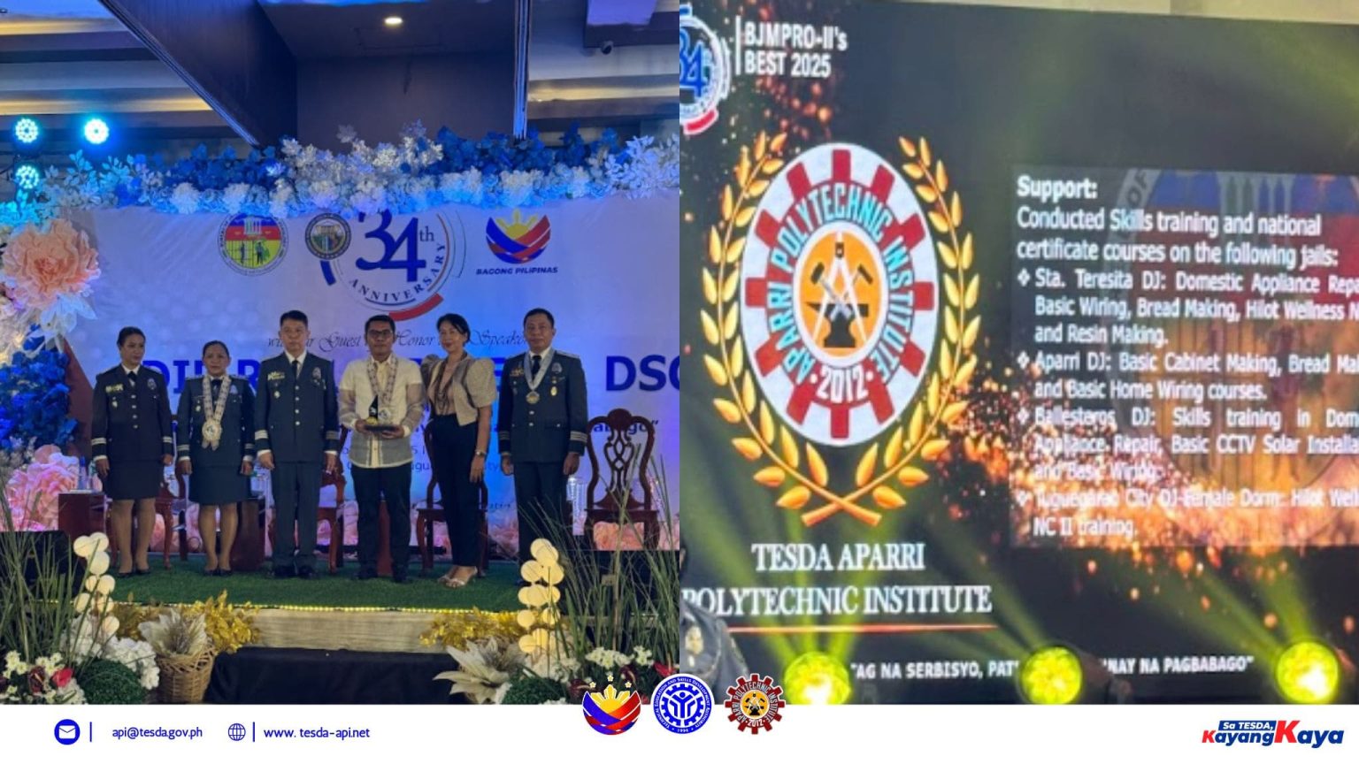 Official Website of Aparri Polytechnic Institute – TESDA-Aparri ...